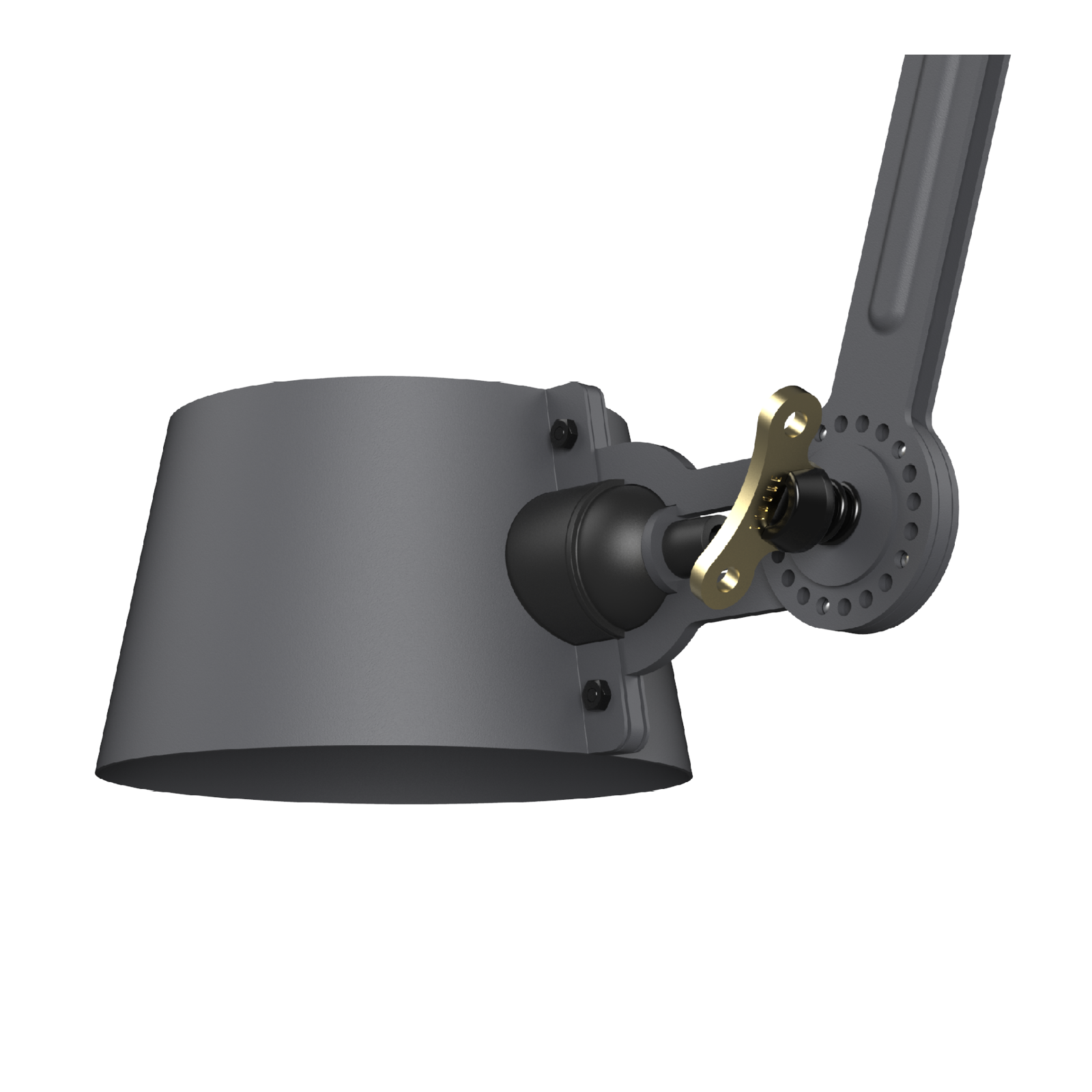 bolt ceiling 1arm sidefit - installation: install | color: midnight grey